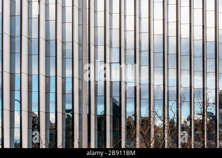 Architecture abstract background. Glass curtain wall texture Stock ...