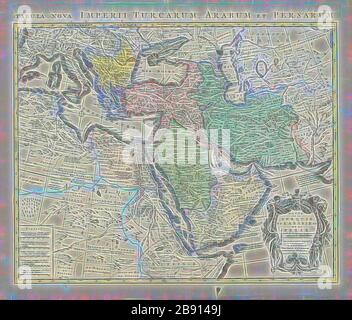 Map, Carte de Perse, Guillaume Delisle (1675-1726), Copperplate print Stock Photo - Alamy