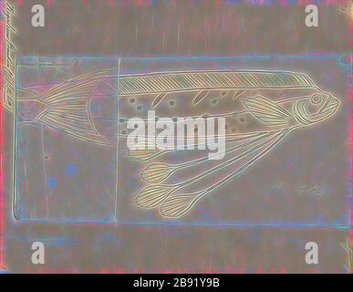 Regalecus banksii, Print, The giant oarfish (Regalecus glesne) is a ...