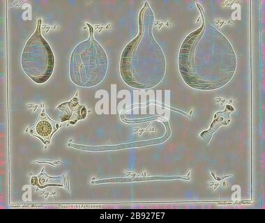 Taenia hydatigena, Print, Taenia hydatigena (thin-necked bladderworm ...