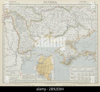 UKRAINE MOLDOVA Podolia Bessarabia Kherson Taurida Odessa Crimea. SDUK ...