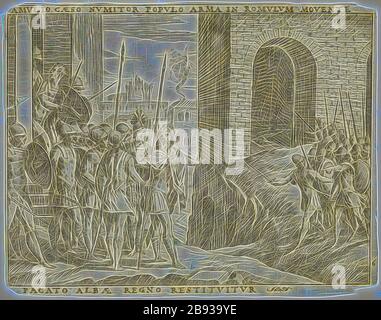 Numitor, after the Death of Amulius, is Restored to the Throne of Alba ...