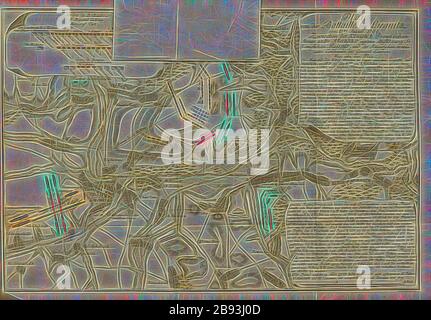 Plan of the Battle of Liegnitz on August 15, 1760. Rasp, publishing ...