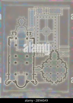 Cathedral of Trier. General plan, Floor plan of the cathedral and the ...