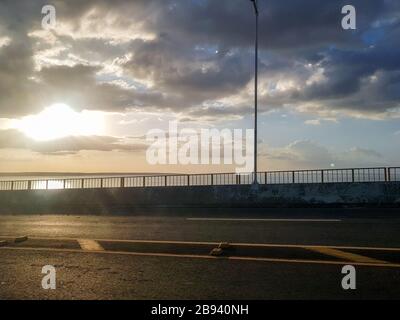 bridge over the river in the amazon, metal structure, large bridges ...