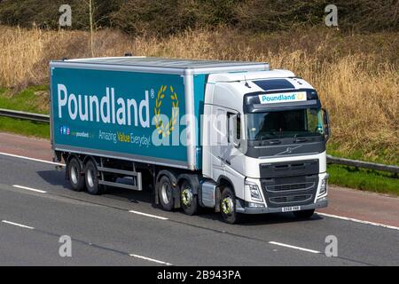 Poundland Haulage delivery trucks, lorry, JBT transportation, truck ...