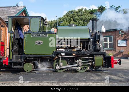 Corris railway station Stock Photo - Alamy