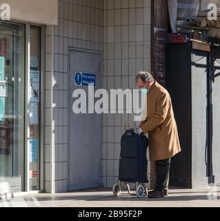 Shots taken on 23rd March 2020 amid Covid-19 social isolation Stock ...