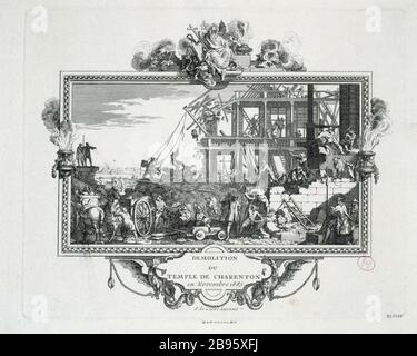 Temple de Charenton Stock Photo - Alamy