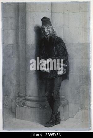 Brion, "Notre-Dame de Paris": Representation of Pierre Gringoire Stock ...