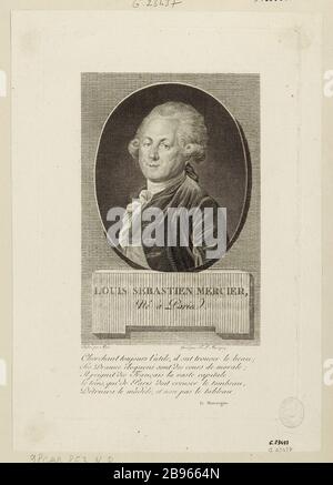 Louis Sébastien Mercier / Born in Paris Stock Photo - Alamy