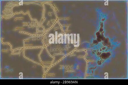Map of Allied Occupation Zones in Germany, 1945 Stock Photo - Alamy