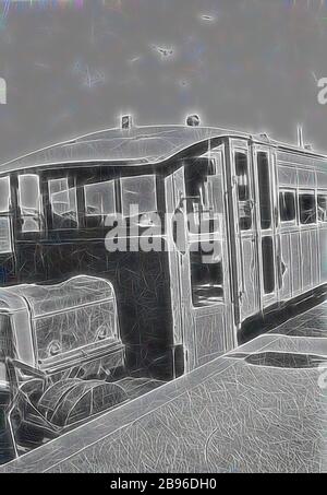 Negative - Mittyack, Victoria, circa 1935, A truck with one child in ...