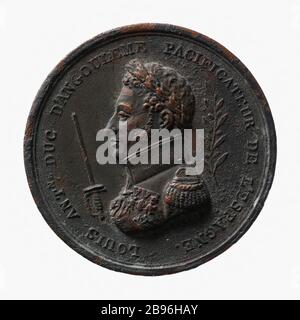 The Duke of Angoulême, Peacemaker of Spain, 1823, Desnoyers, Auguste ...