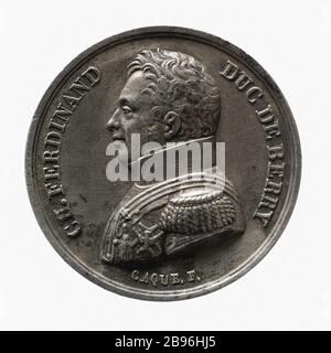 Death of the Duke of Berry, March 8, 1820, Caqué, Armand-Auguste ...