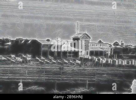 Negative - Shepparton, Victoria, circa 1905, A furphy water cart ...