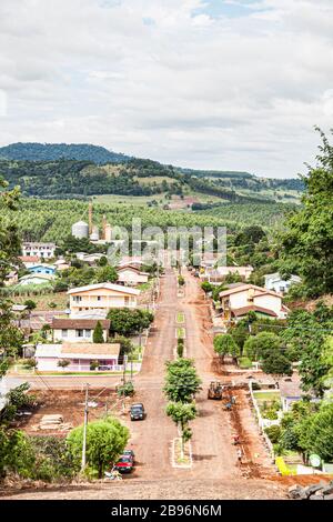 small town in the countryside Stock Photo - Alamy