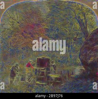 On the way to Stand Rock. Wisconsin Dells. Henry Hamilton Bennett ...