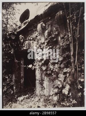 Photograph by Eugène Atget (1857-1927), showcasing a scene from old ...