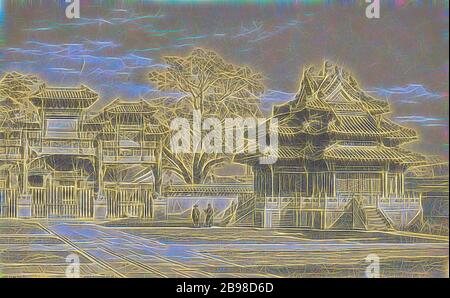 Grand Entrance of the Winter Palace, Peking. Felice Beato (English ...