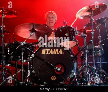 Tesla drummer Troy Luccketta performs with the rest of the band at the ...