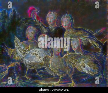 The ´Hen Picture´ 1747 by Johan Pasch Stock Photo - Alamy