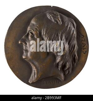 Portrait of Pierre-Hyacinthe Azais (1766-1845), Philosopher, David d ...