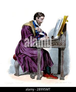 ÉTIENNE JODELLE (1532-1573) French playwright and poet Stock Photo - Alamy