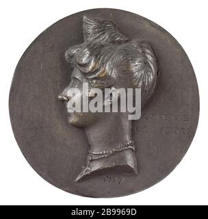 Portrait of Amélie de Gisors, wife of Henri-Alphonse-Guy de Gisors ...