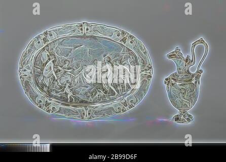 Ewer with scenes from the story of Diana and Callisto. Created by ...