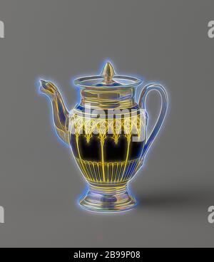 Teapot with a gothic arcade decoration, Perche, c. 1800 - c. 1899 ...