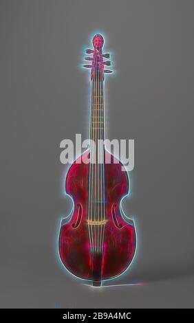 Bas viola da gamba, Pieter Rombouts, Amsterdam, 1708, maple (wood ...