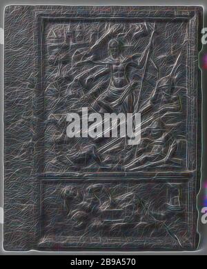 Stove plate with the Resurrection of Christ, Stove plate of cast iron ...