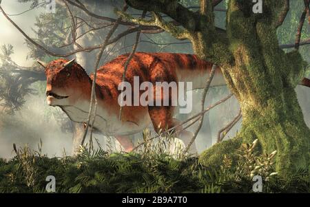 Carnotaurus was a theropod carnivorous dinosaur that lived in Argentina ...