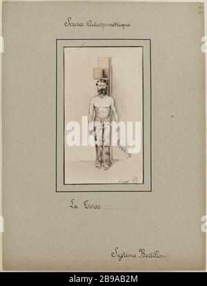 [The prisons of Paris] Anthropometric Services; Bertillon system; How ...