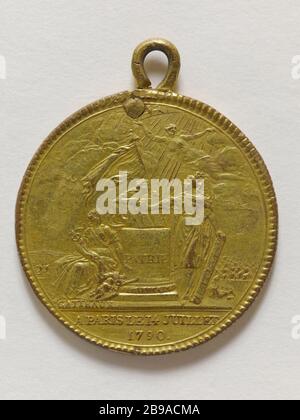 CONFEDERATION OF FRENCH, July 14, 1790 Nicolas Gatteaux (1751-1832 ...