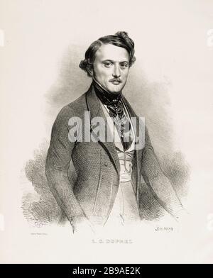 Portrait of Gilbert Duprez Louis (1806-1896), (opera singer) Portrait ...