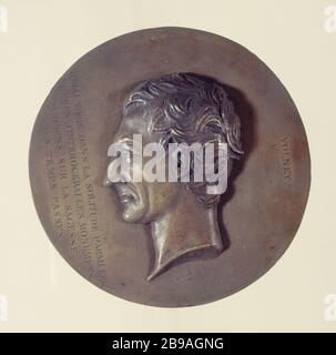 Pierre-Jean David, dit David d'Angers (1788-1856). "Portrait of Prosper ...
