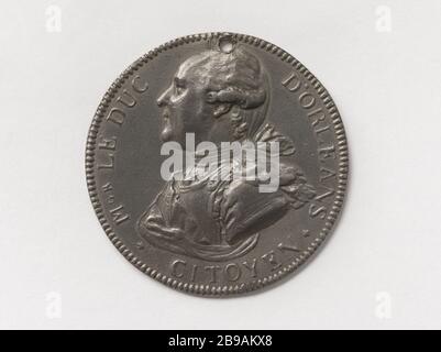 Louis-Phillippe, Duke of Orleans (1747-1793), known as Philippe Egalité ...