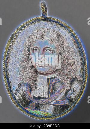 Medallion portrait of Cornelis Speelman, governor-general of the Dutch ...