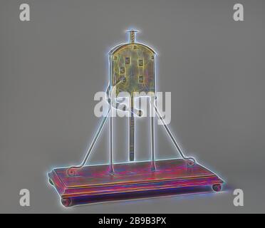 Model of the Paddle Gear of the Lock at Flushing. Model of a winch for ...