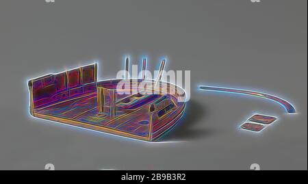 Model of a Gun Position on the Afterdeck, Rijkswerf Rotterdam, c. 1834 ...
