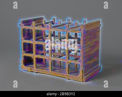 Model of the Construction of a Timber Ship, Model of the cross-section ...