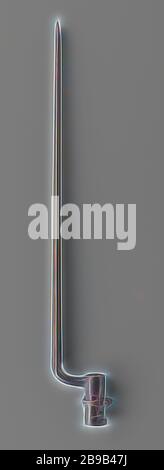 Bayonet, The bayonet has a blade triangular in cross-section and an ...