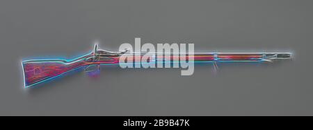 Breech-Loading Rifle, System Jacob Snider, P. Stevens, 1857 Rear ...