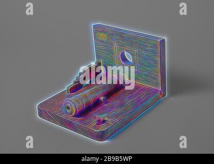 Model or A 24-pounder Breech-Loading Gun. Model of a back loading gun ...