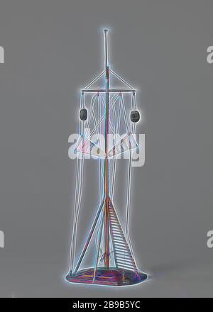 Model of a Batavian Coastal Telegraph. Model of an optical telegraph on ...