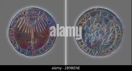 English help to the rebels, Silver Medal. Obverse: seated woman ...