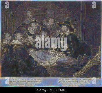 The anatomical lesson of Nicolaes Tulp, Johannes Pieter de Frey, after ...