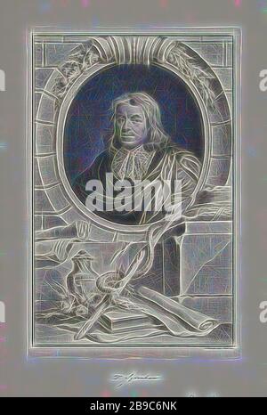 Portrait of Thomas Sydenham, Portrait of the English doctor Thomas ...